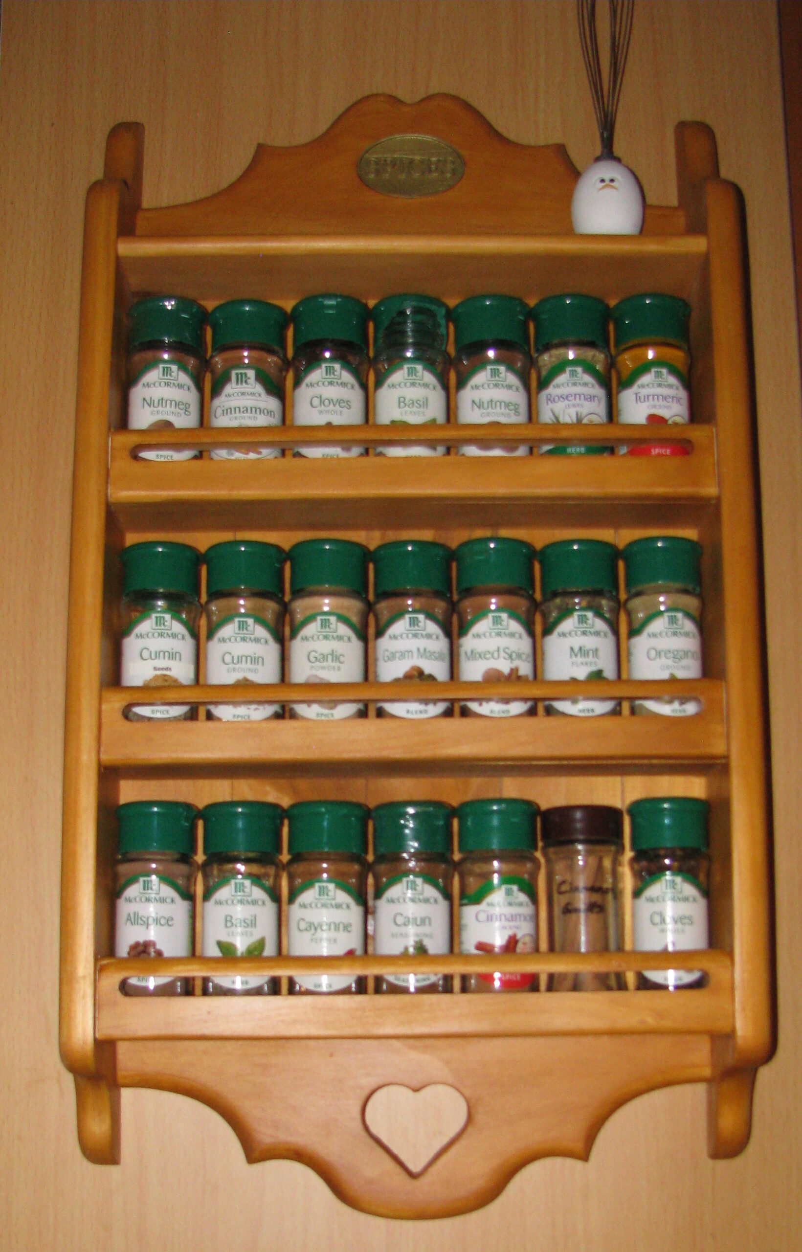 Spice Rack Plans (Woodworking) – Busy Ducks